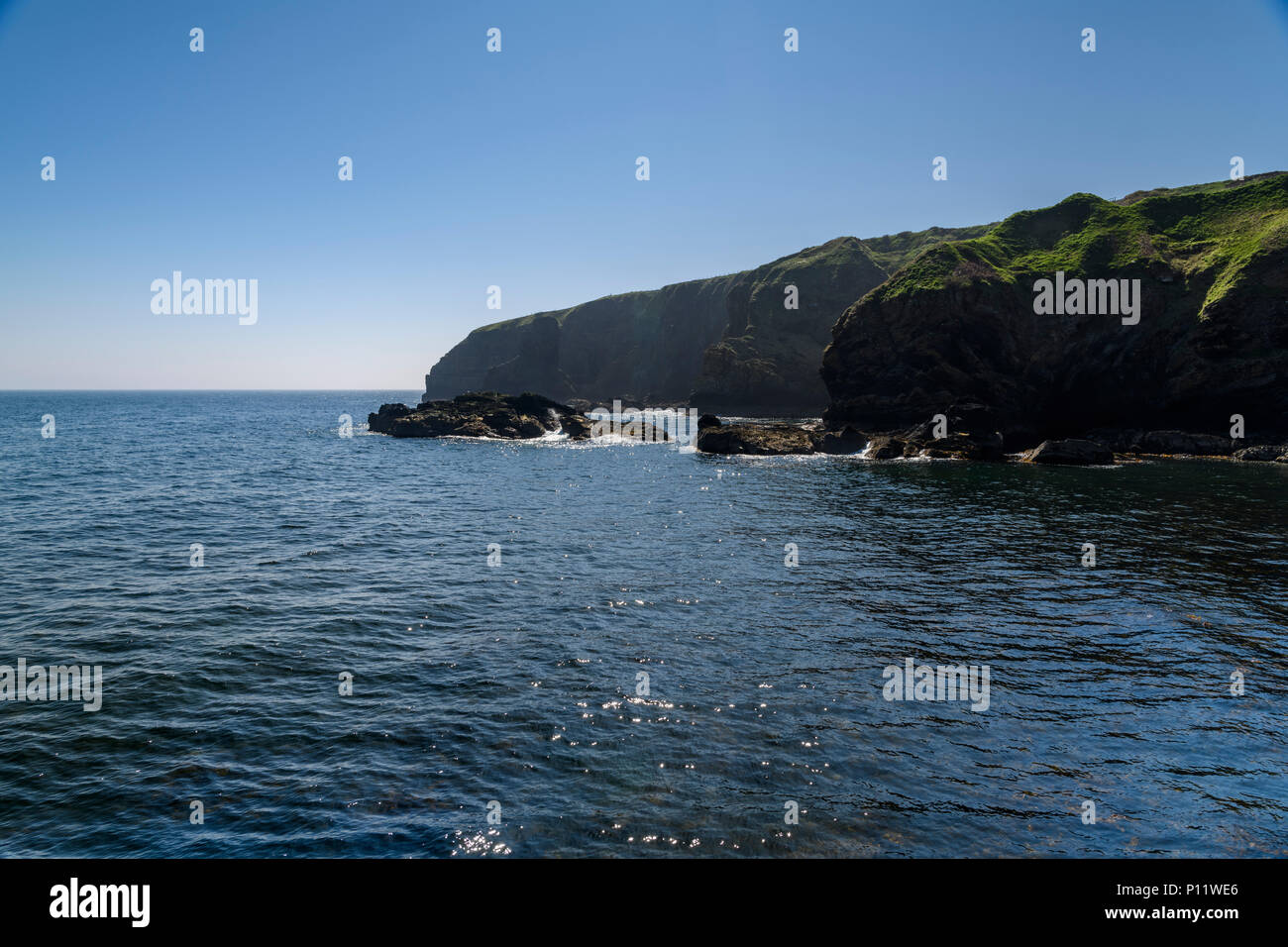 Entrance to lybster harbour hi-res stock photography and images - Alamy