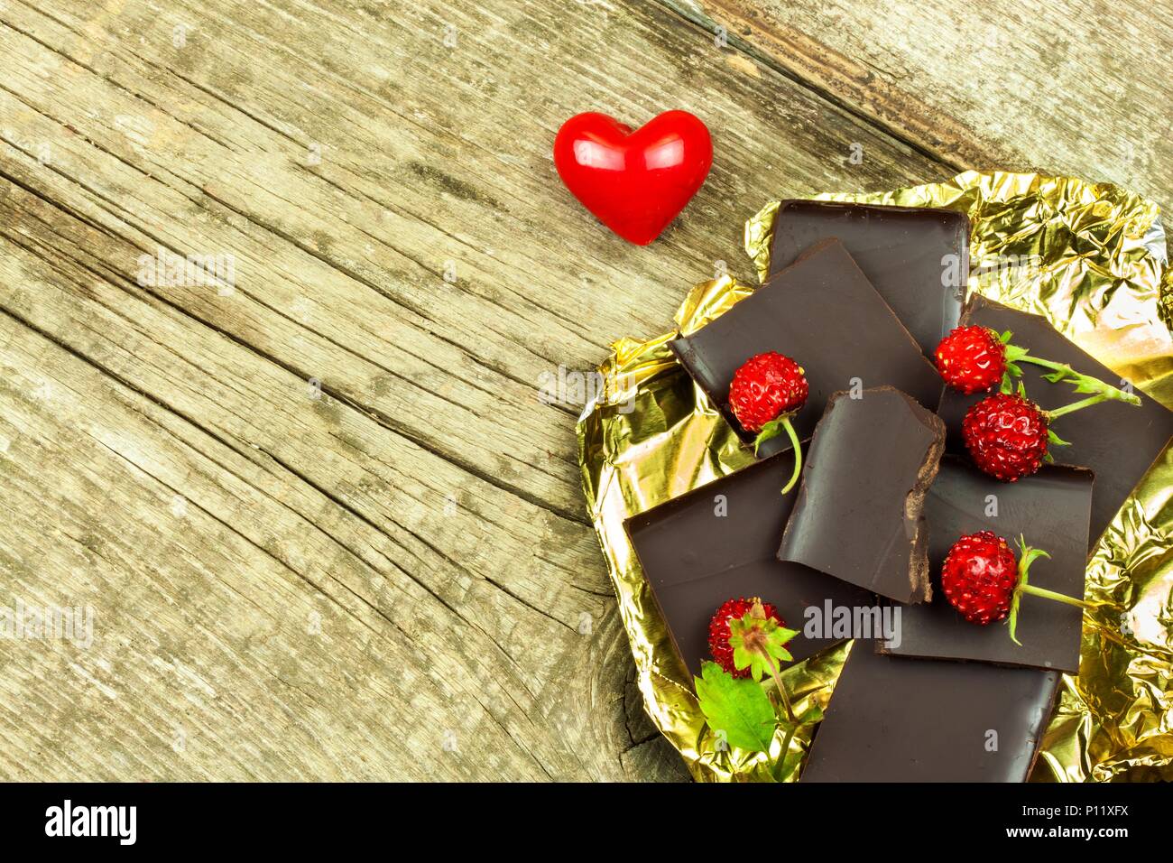 Chocolate bar wrapper ripped hi-res stock photography and images - Alamy