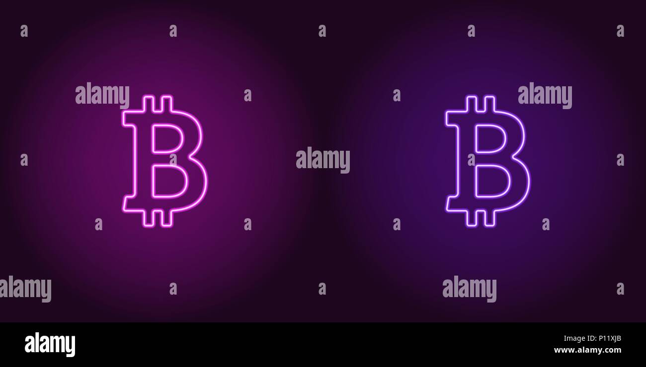 Power bitcoin line icon Stock Vector Images - Alamy