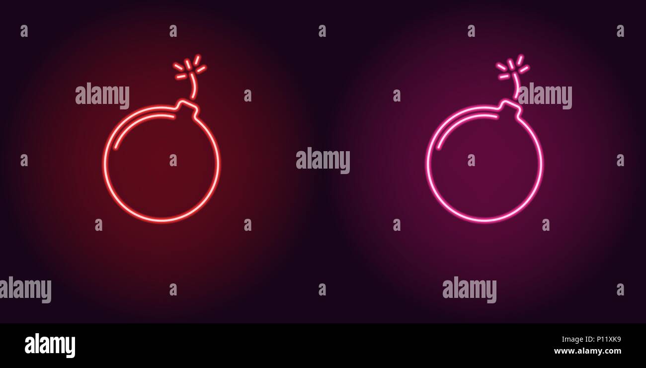 Red warning light on boom Stock Vector Images - Alamy