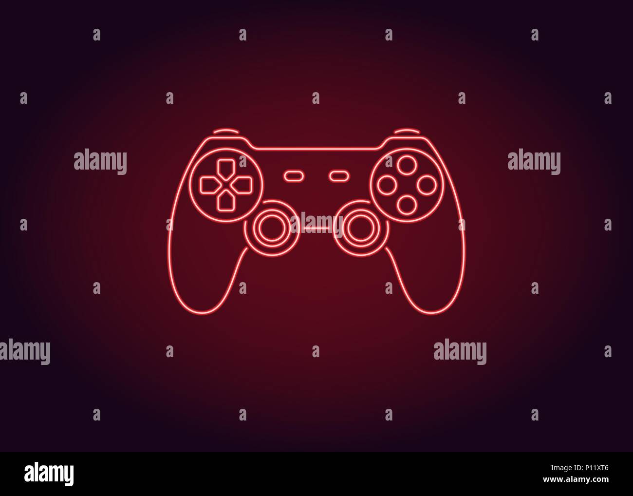 Illumination push Stock Vector Images - Alamy