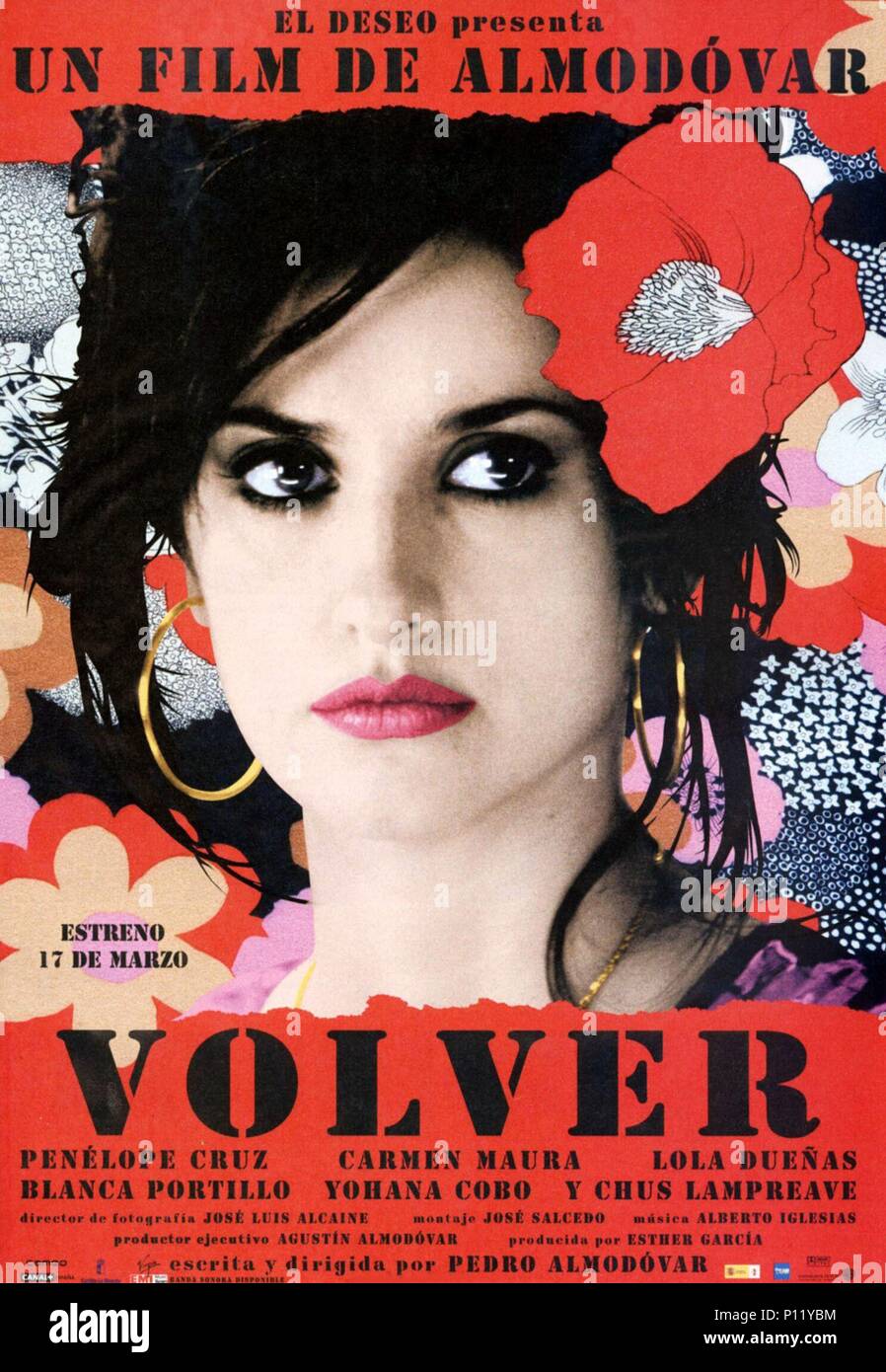 Original Film Title: VOLVER. English Title: VOLVER. Film Director ...