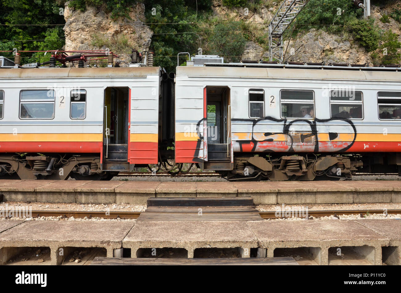 Montenegro railway belgrade hi-res stock photography and images - Alamy