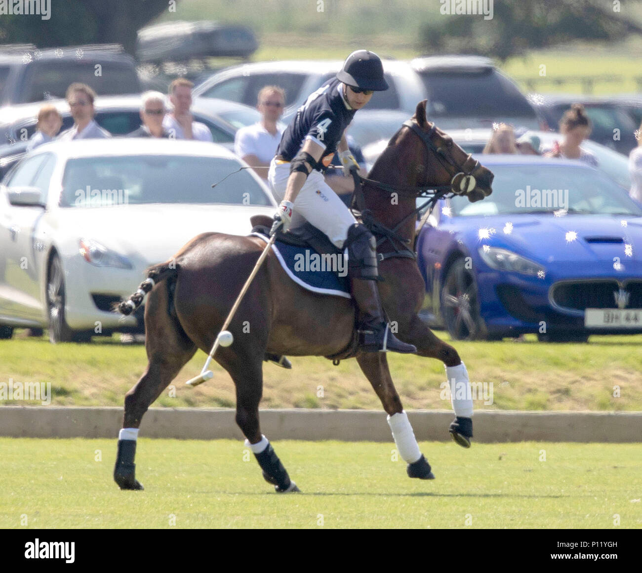 The Duke of Cambridge takes part in the Maserati Royal Charity Polo ...