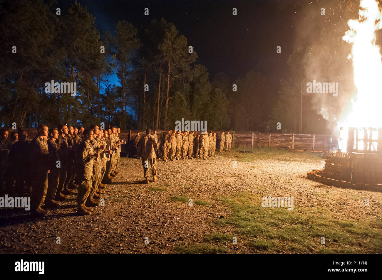 (FORT BENNING, Ga.) – U.S. Army Infantry soldiers-in-training assigned ...