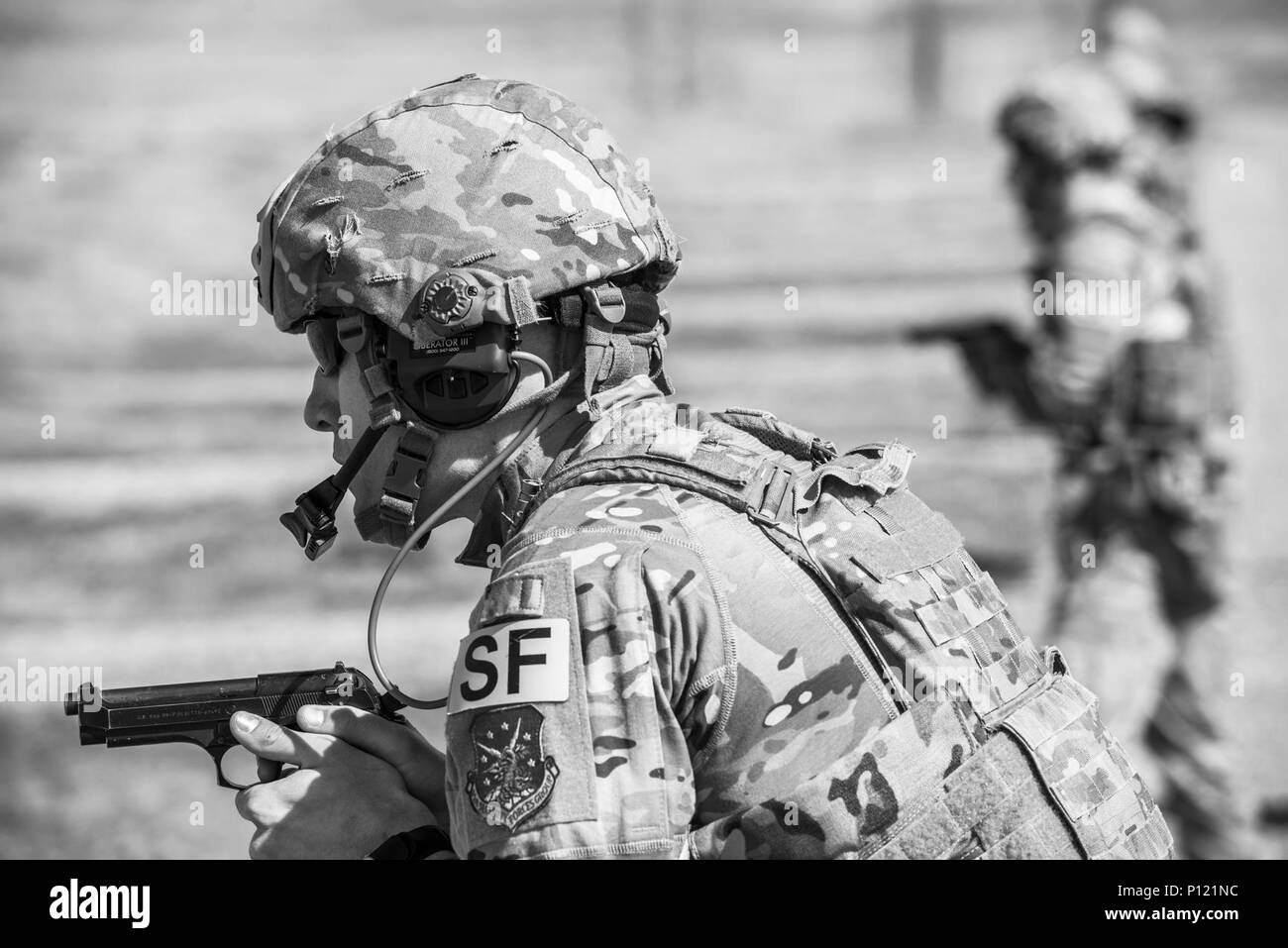 Tech. Sgt. Kyle Douglas, 91 Security Forces Group NCO in charge of ...