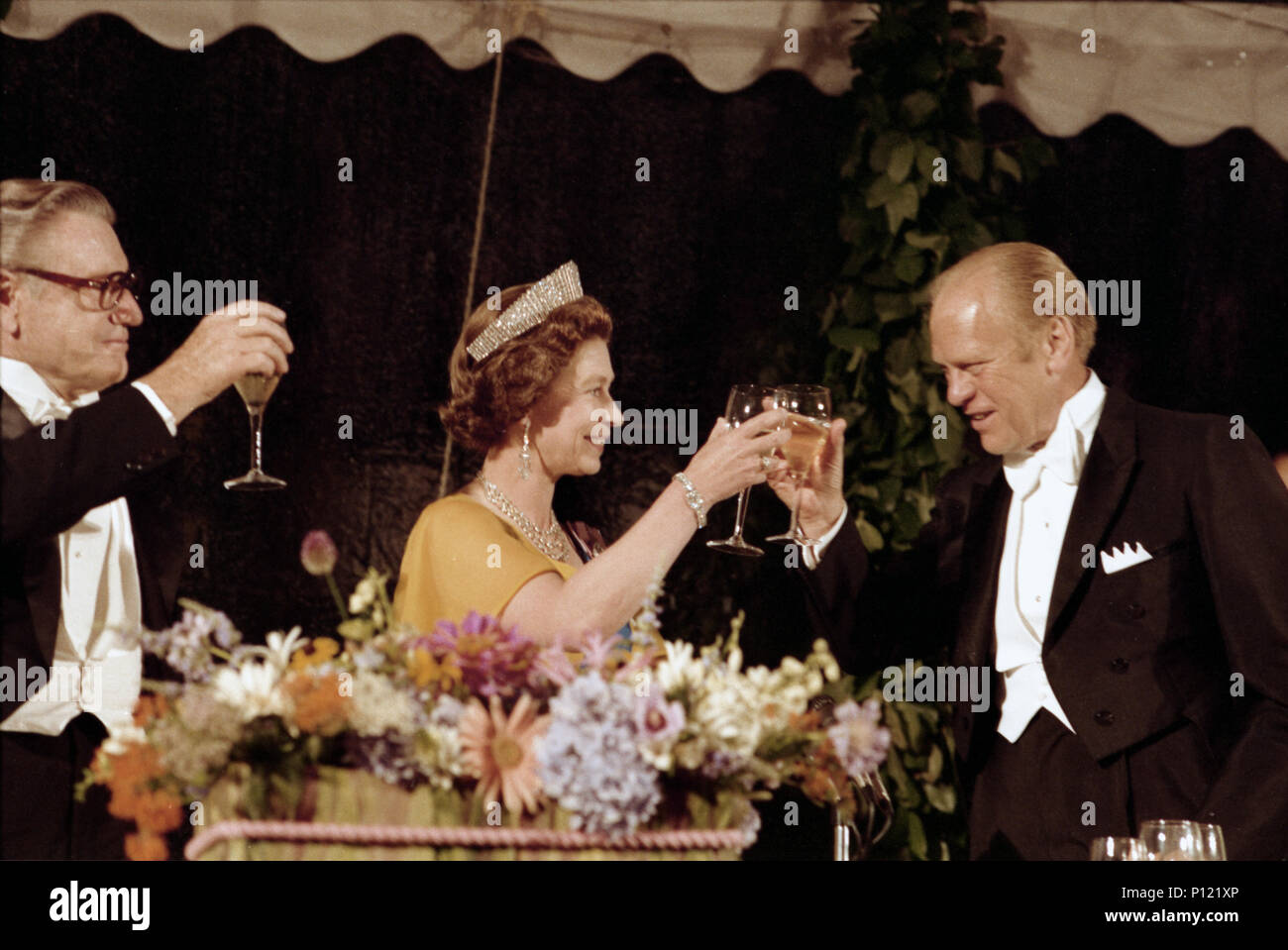 1976, July 7 – Tent on South Lawn – The White House – Gerald R. Ford ...