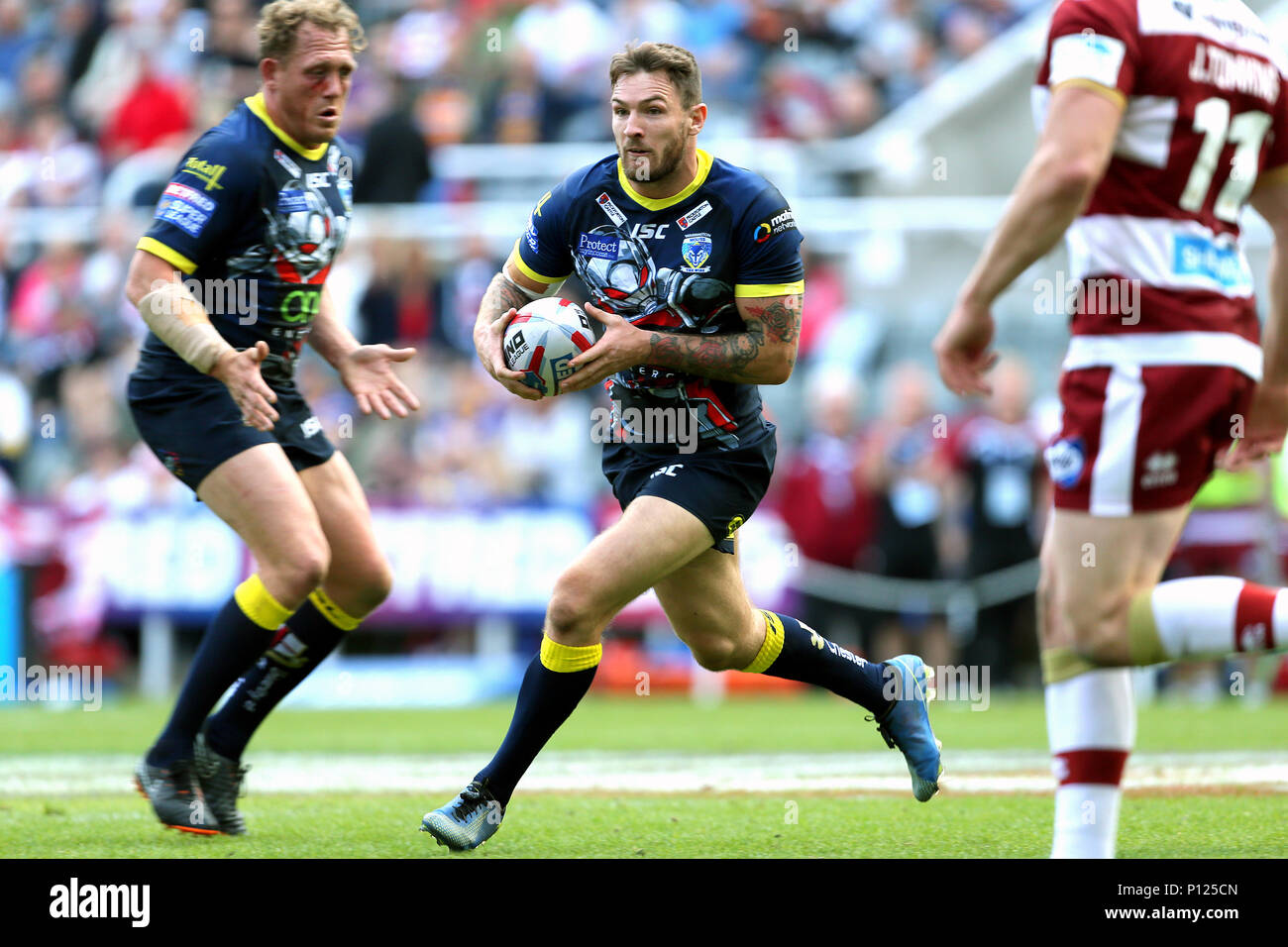 Warrington Wolves Daryl Clark Stock Photo - Alamy
