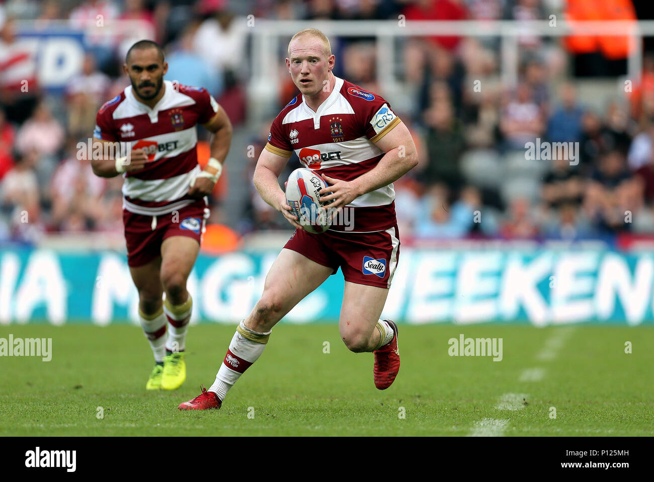 Liam Farrell, Wigan warriors Stock Photo - Alamy