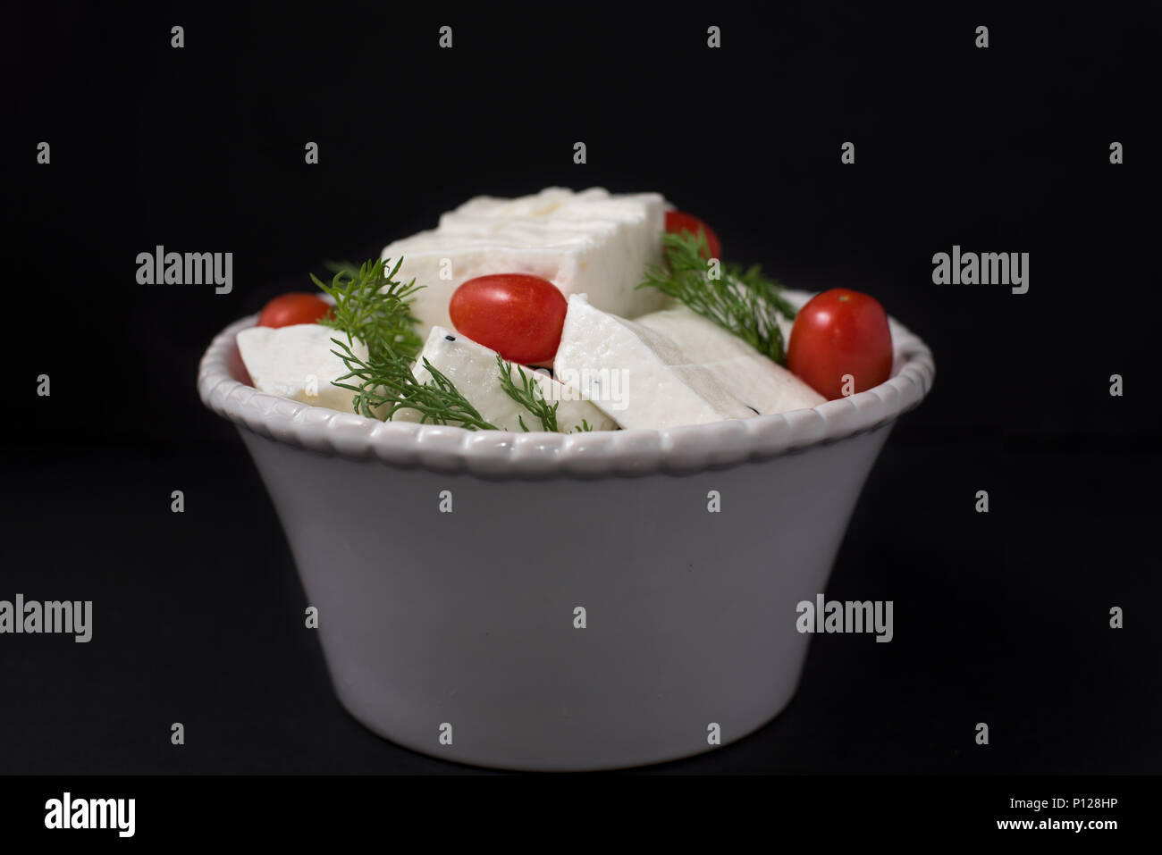 Nabulsi Arabic cheese bowl Stock Photo - Alamy