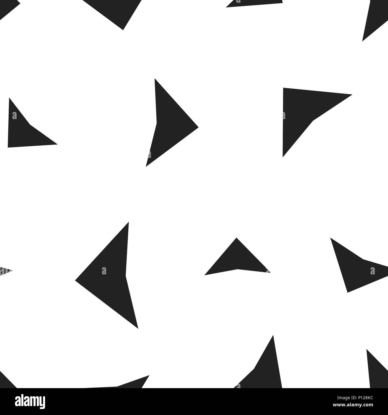 Arrow icon seamless pattern background. Business concept vector ...