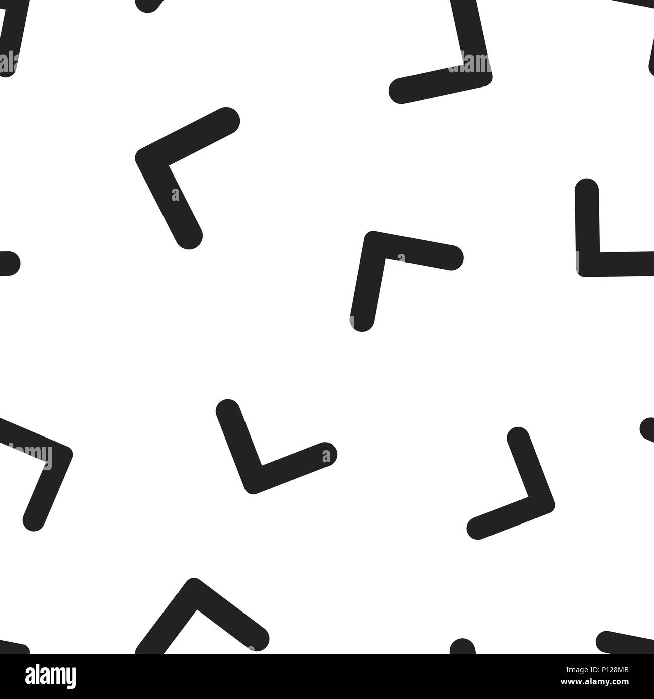 Arrow icon seamless pattern background. Business concept vector ...