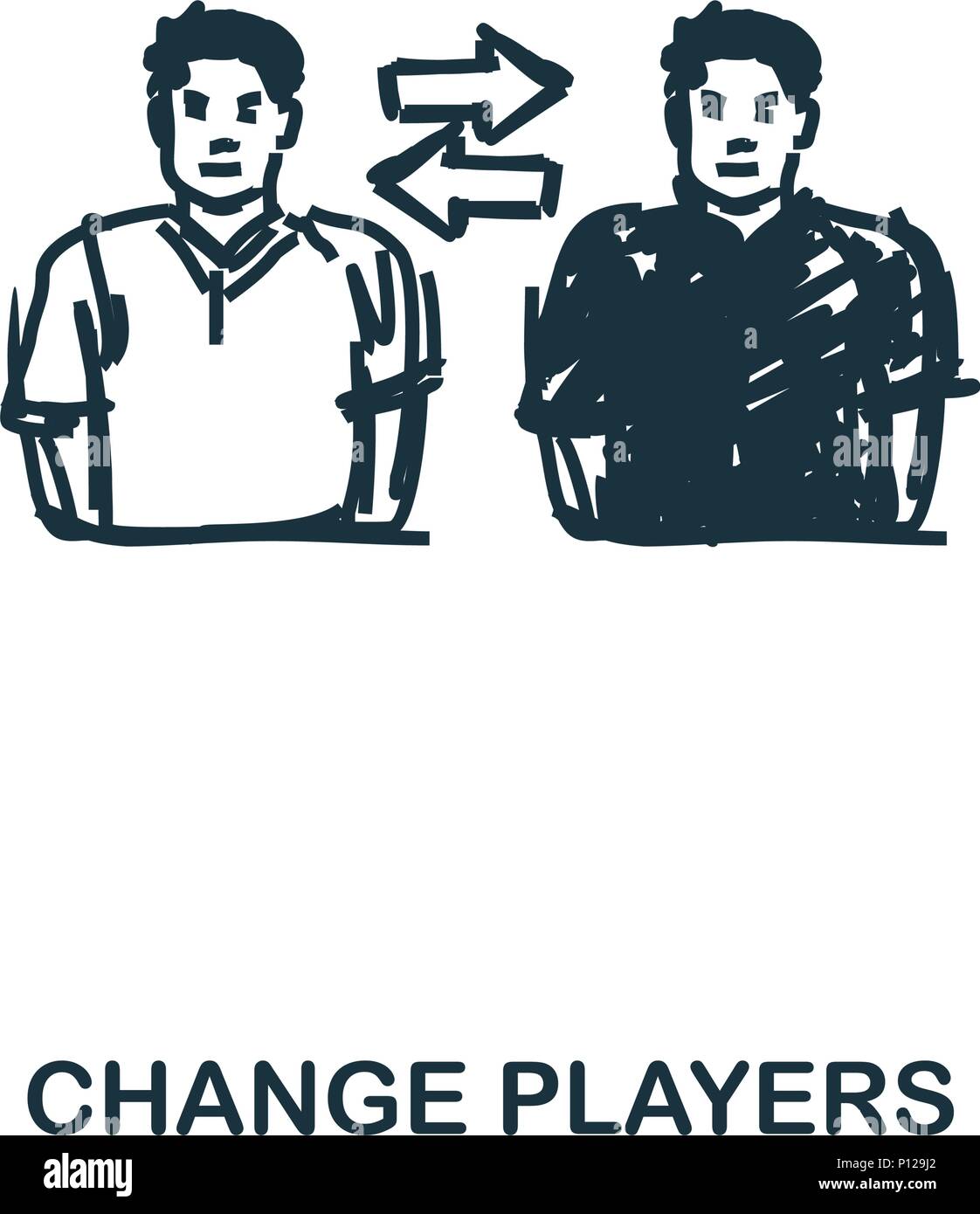 Shuffle play Stock Vector Images - Alamy