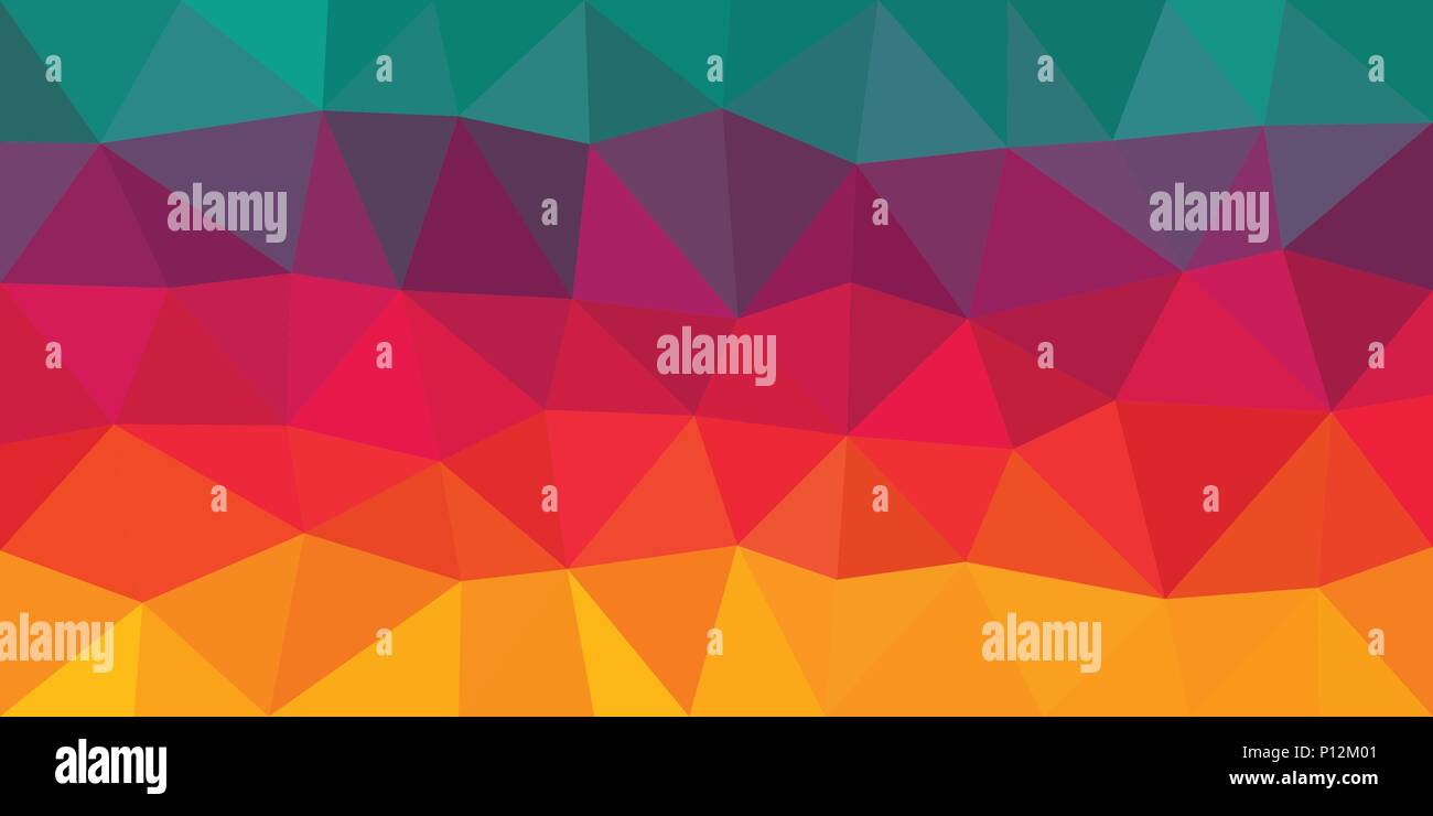 Colorful low poly vector gradient background. Polygonal texture, good ...