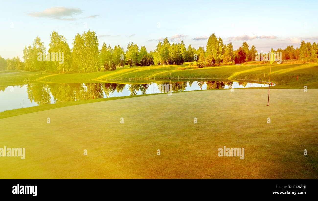 golf course summer Stock Photo - Alamy