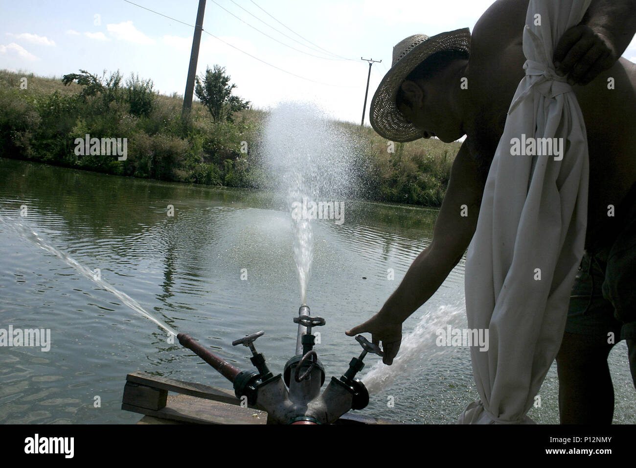 Fishery water flow hi-res stock photography and images - Alamy