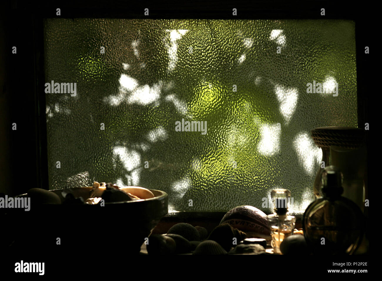 Decorative objects through the window hi-res stock photography and ...