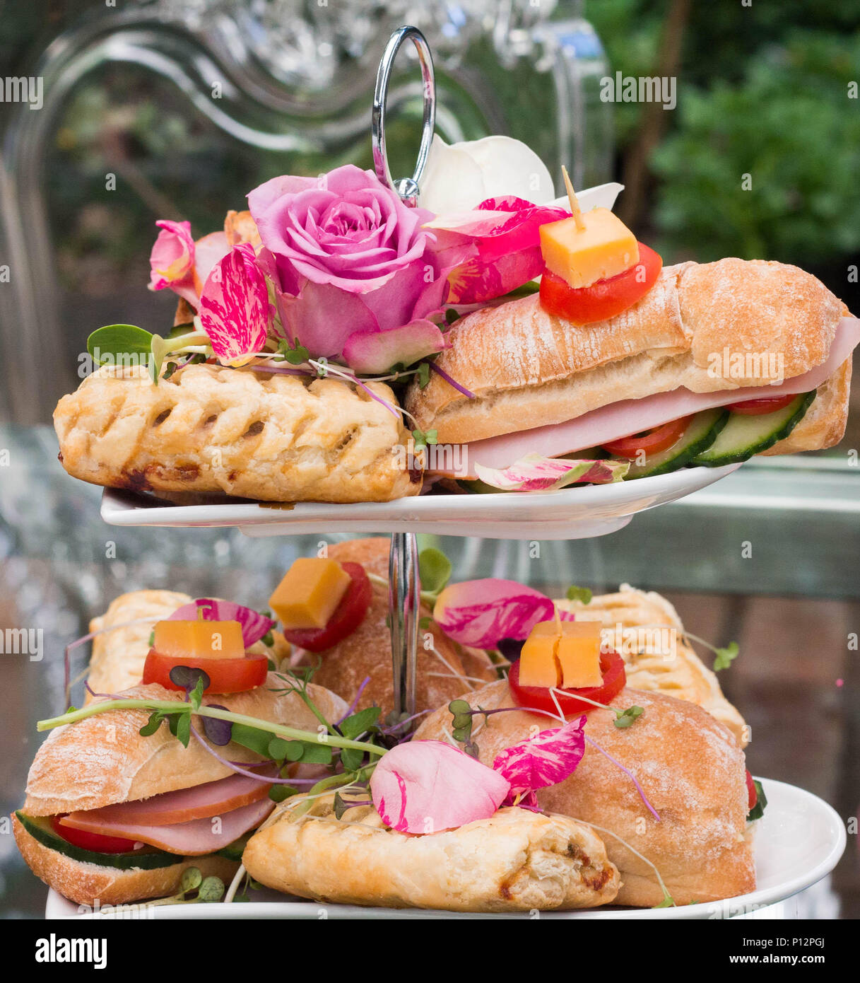 High Tea Party Stock Photo - Alamy
