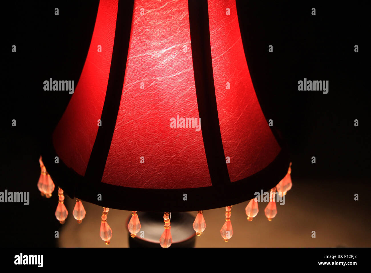 Small red lamp Stock Photo - Alamy