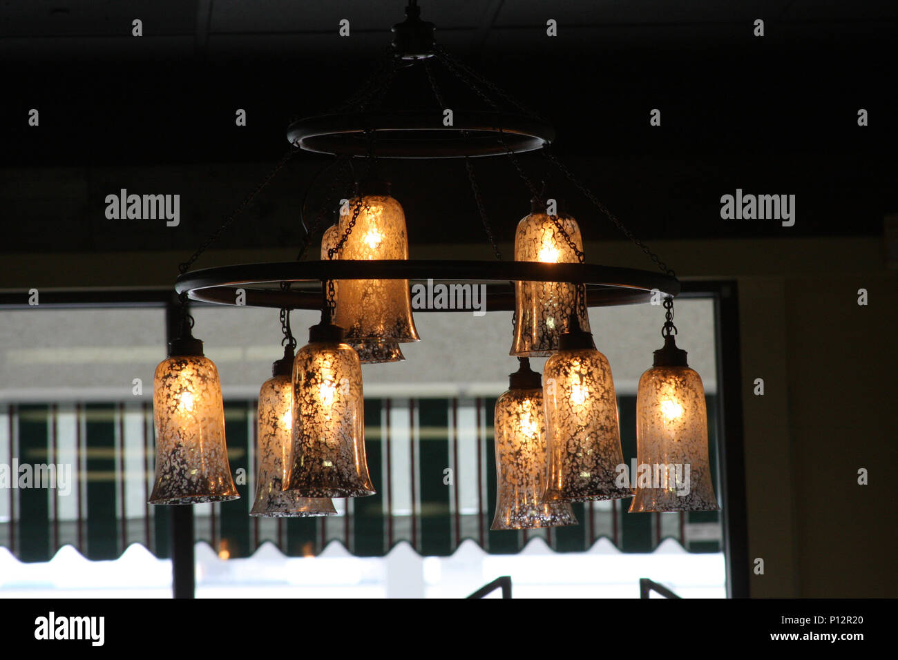 Ceiling light fixture hi-res stock photography and images - Alamy