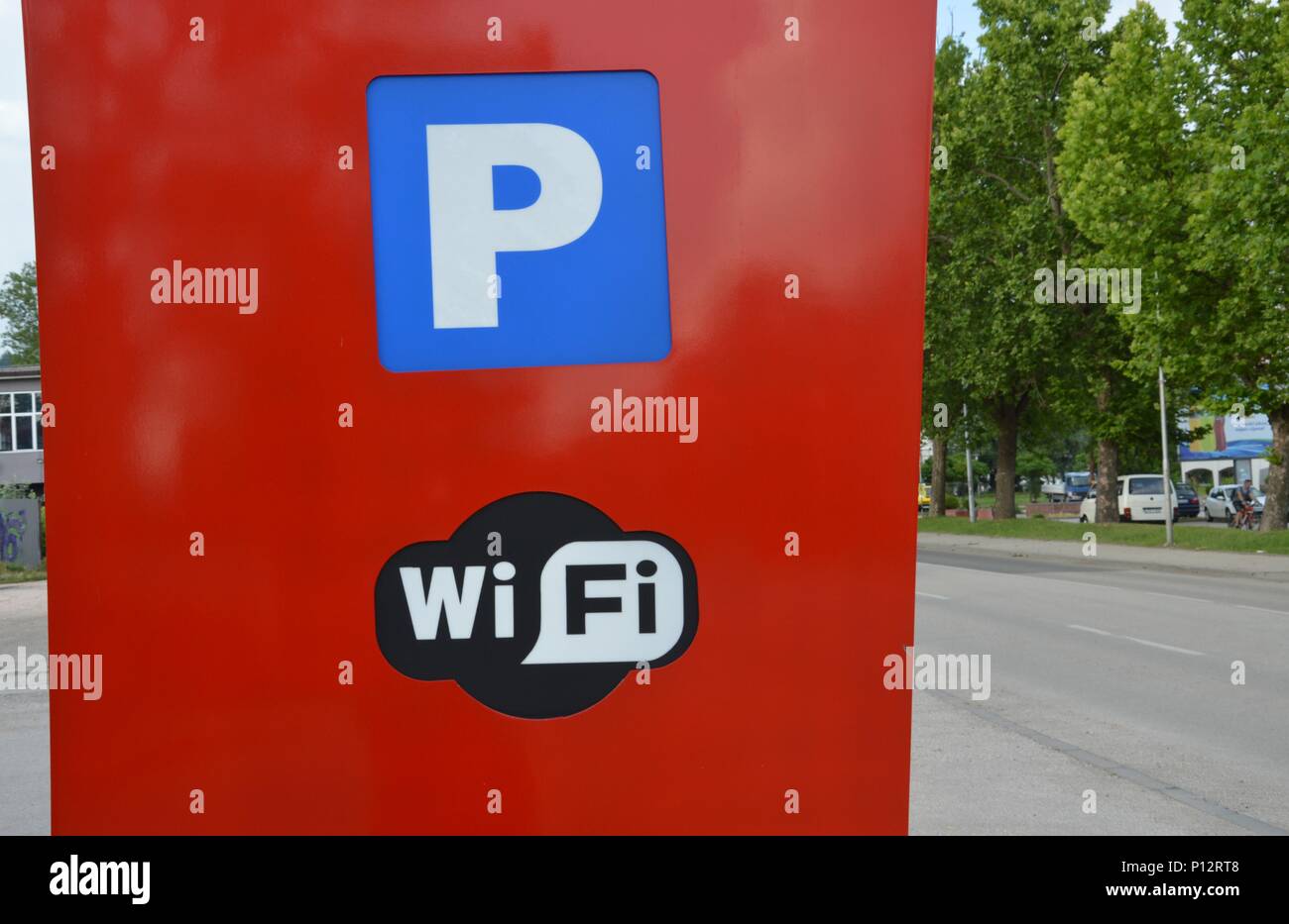 Wfi symbol hi-res stock photography and images - Alamy