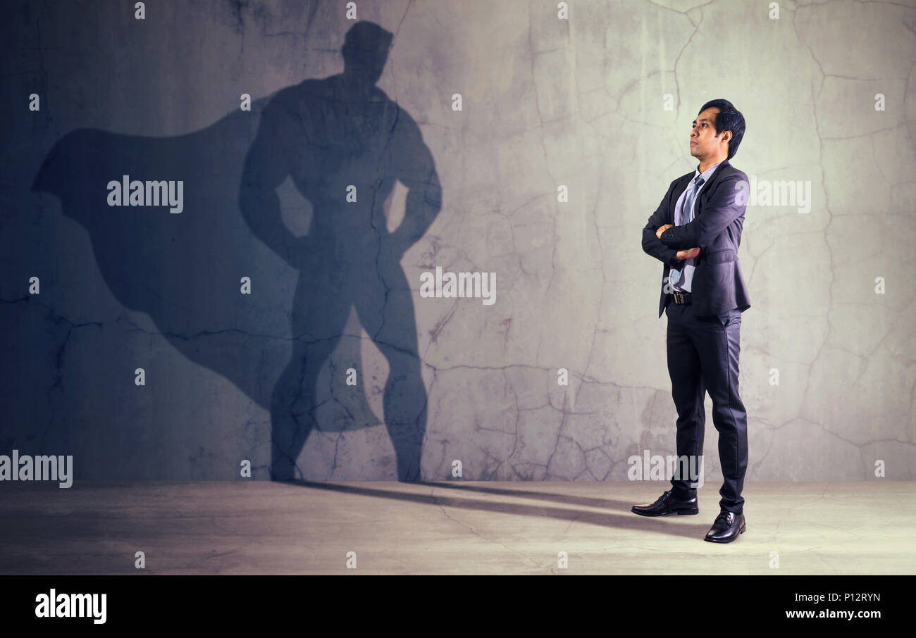 Powerful businessman in suit hi-res stock photography and images - Alamy
