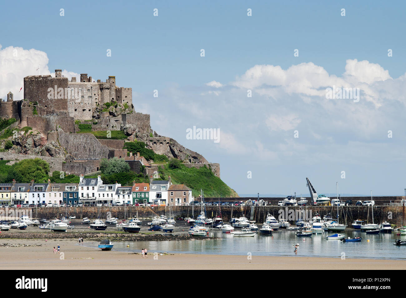 Mont orgueil castle hi-res stock photography and images - Alamy