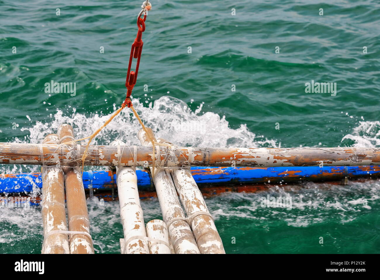 Double outrigger sail boat hi-res stock photography and images - Alamy