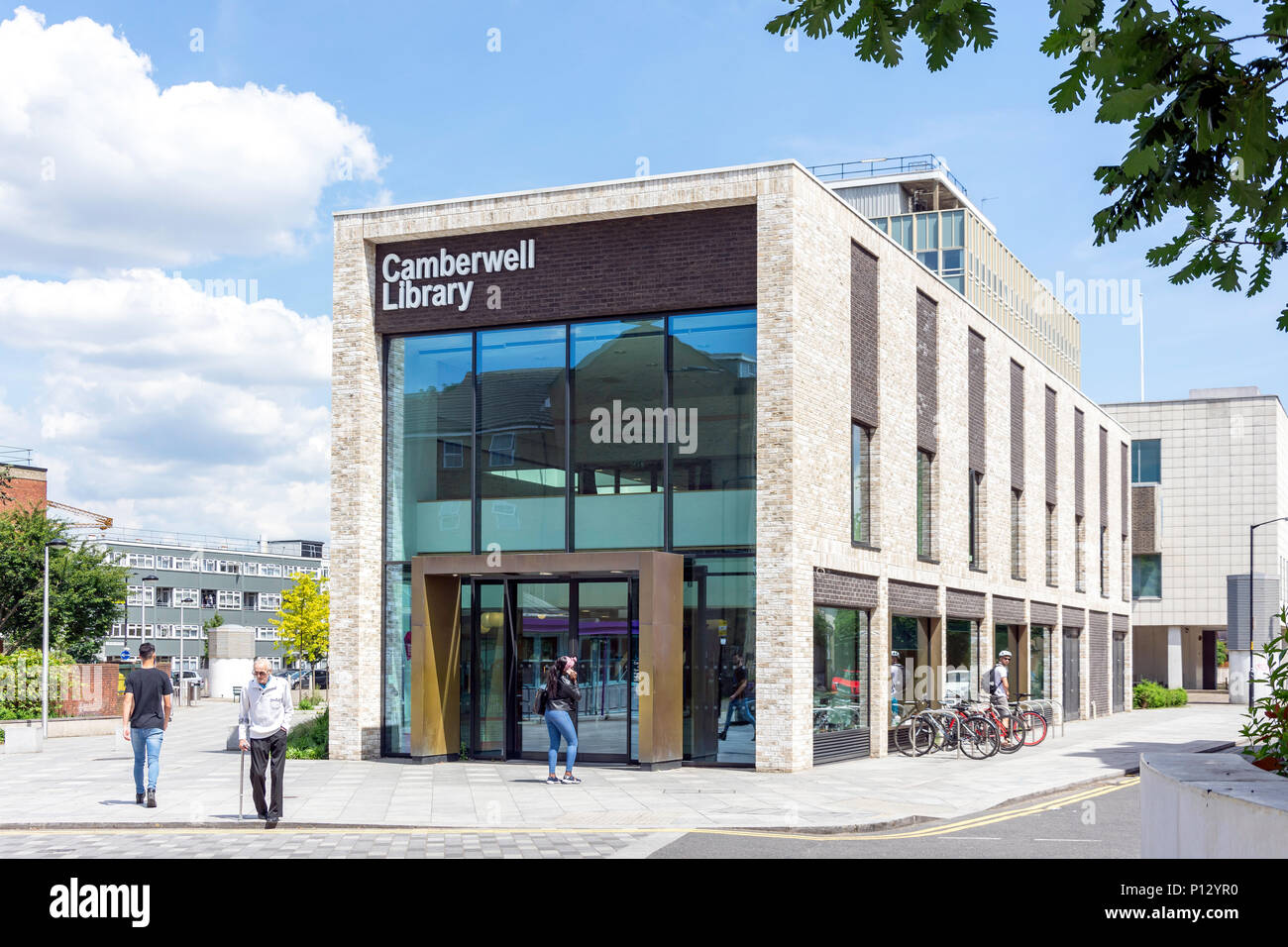 Camberwell library green london borough of southwark greater lon hi-res ...