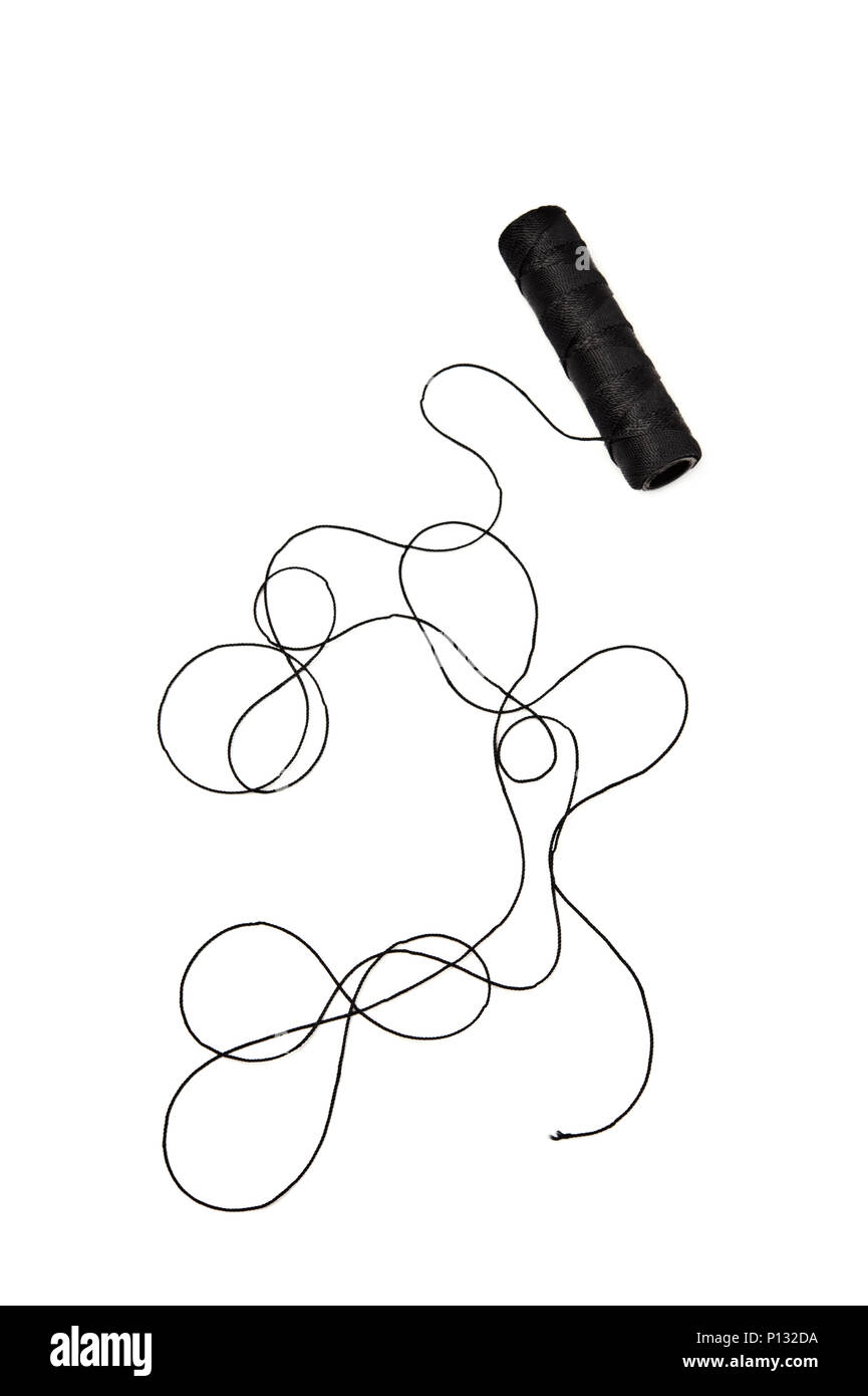 String tangled threads hi-res stock photography and images - Alamy