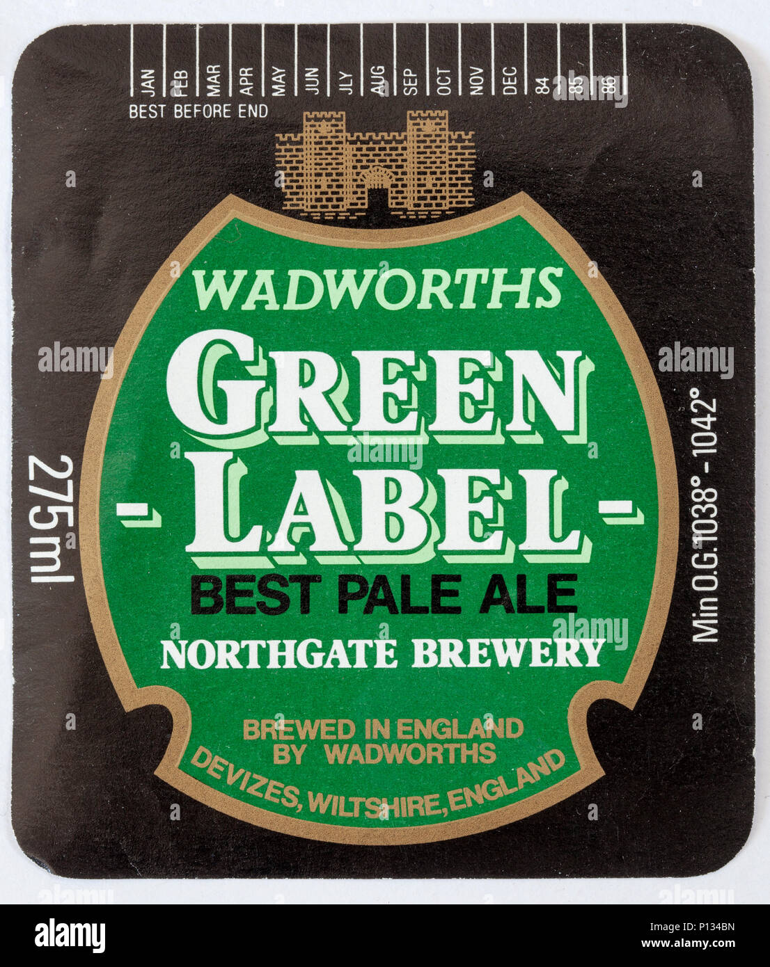 Beer bottle label hi-res stock photography and images - Alamy