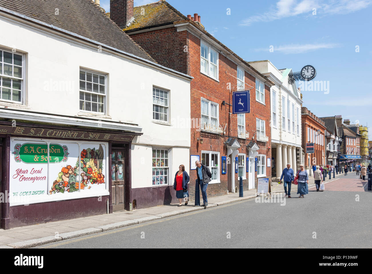 High Street Hythe Kent England High Resolution Stock Photography and ...