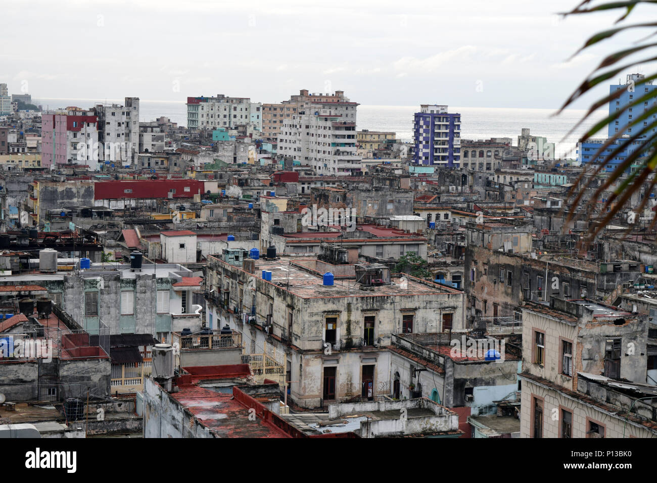 Skyline of Havana, Cuba seen from downtown - June 2016 Stock Photo - Alamy