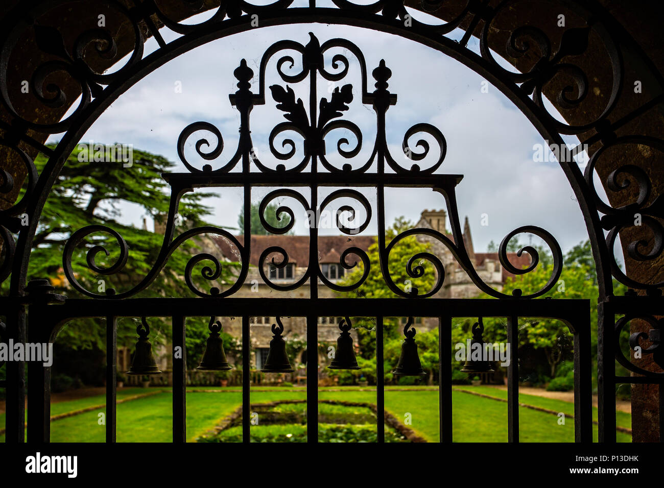 Ornate Gate With Bells High Resolution Stock Photography and Images - Alamy