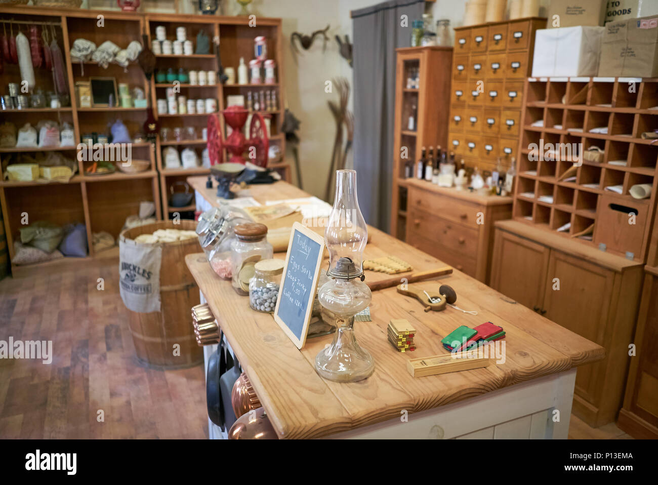 Old West Shop Stock Photo - Alamy