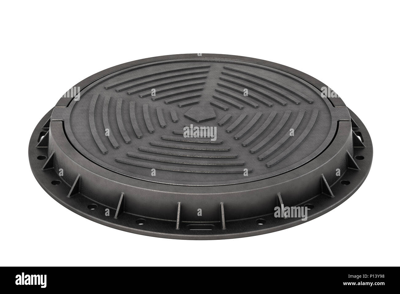 Manhole chamber Cut Out Stock Images & Pictures - Alamy