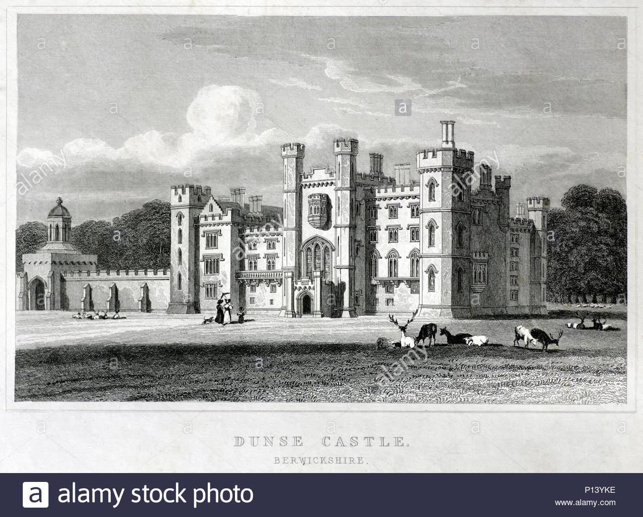 Dunse castle hi-res stock photography and images - Alamy