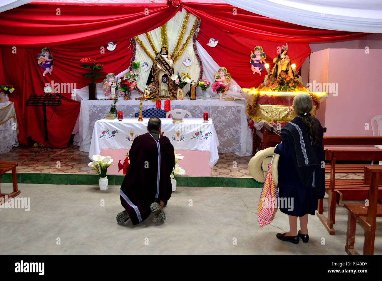 Altar - Fiestas de Santa Rosa deLima in SANTA ROSA " Las Huaringas ...