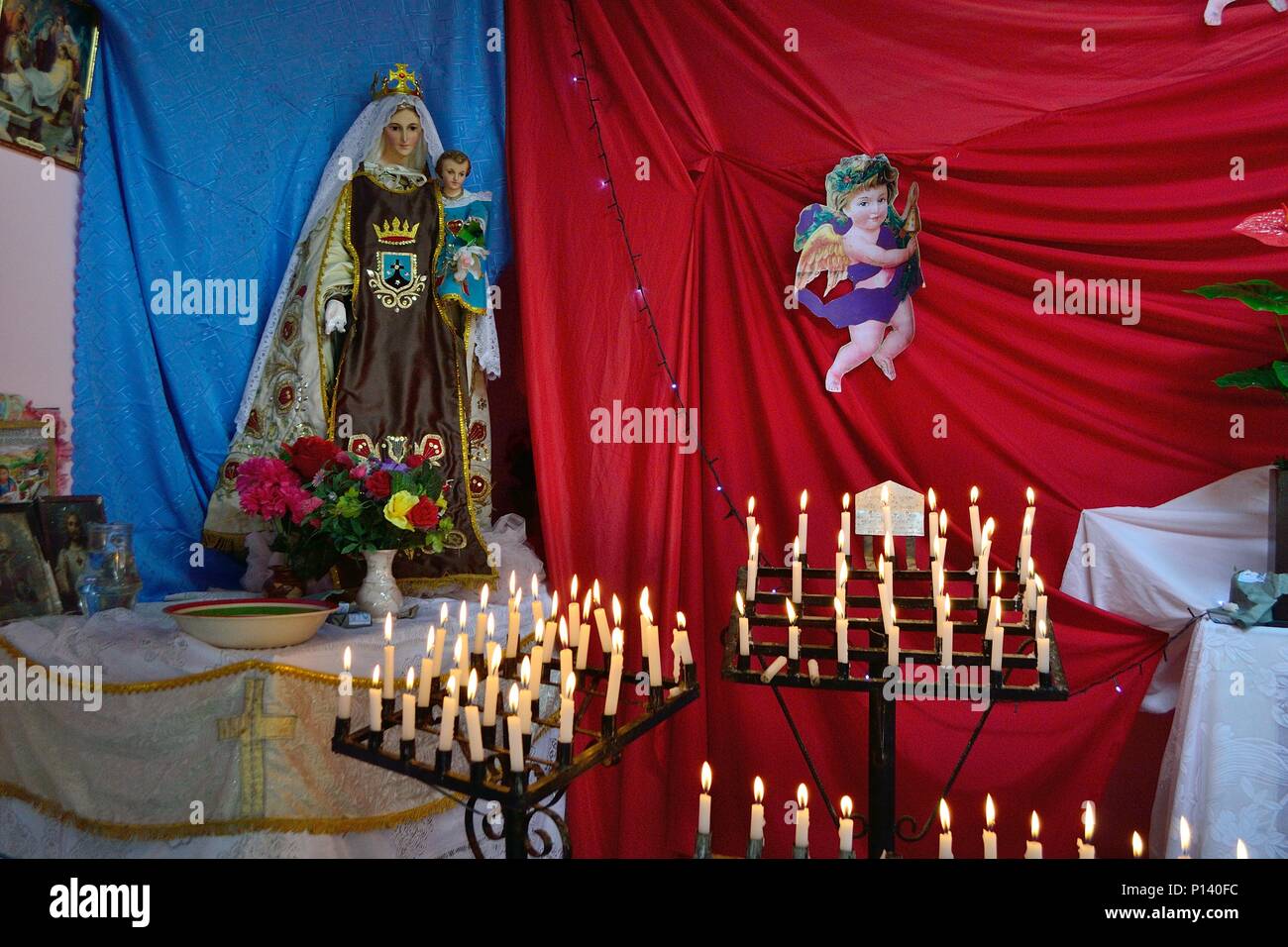 Altar - Fiestas de Santa Rosa deLima in SANTA ROSA " Las Huaringas ...