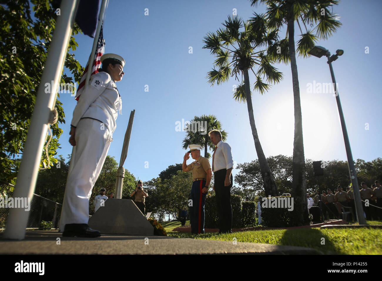 DARWIN, Australian – U.S. Marine Lt. Col. Brian Middleton, commanding ...