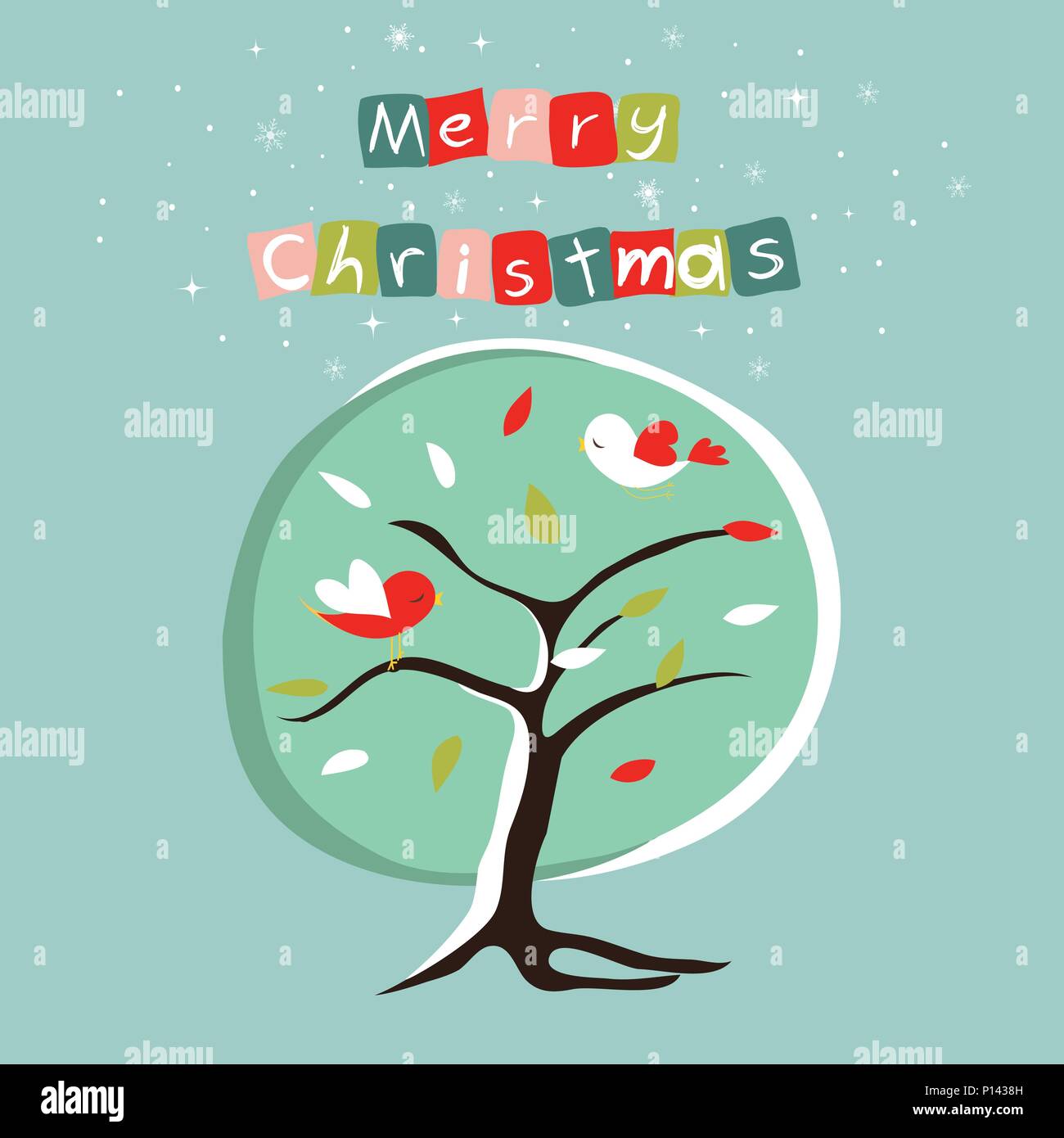 Christmas greeting card sweet Stock Vector Images - Alamy