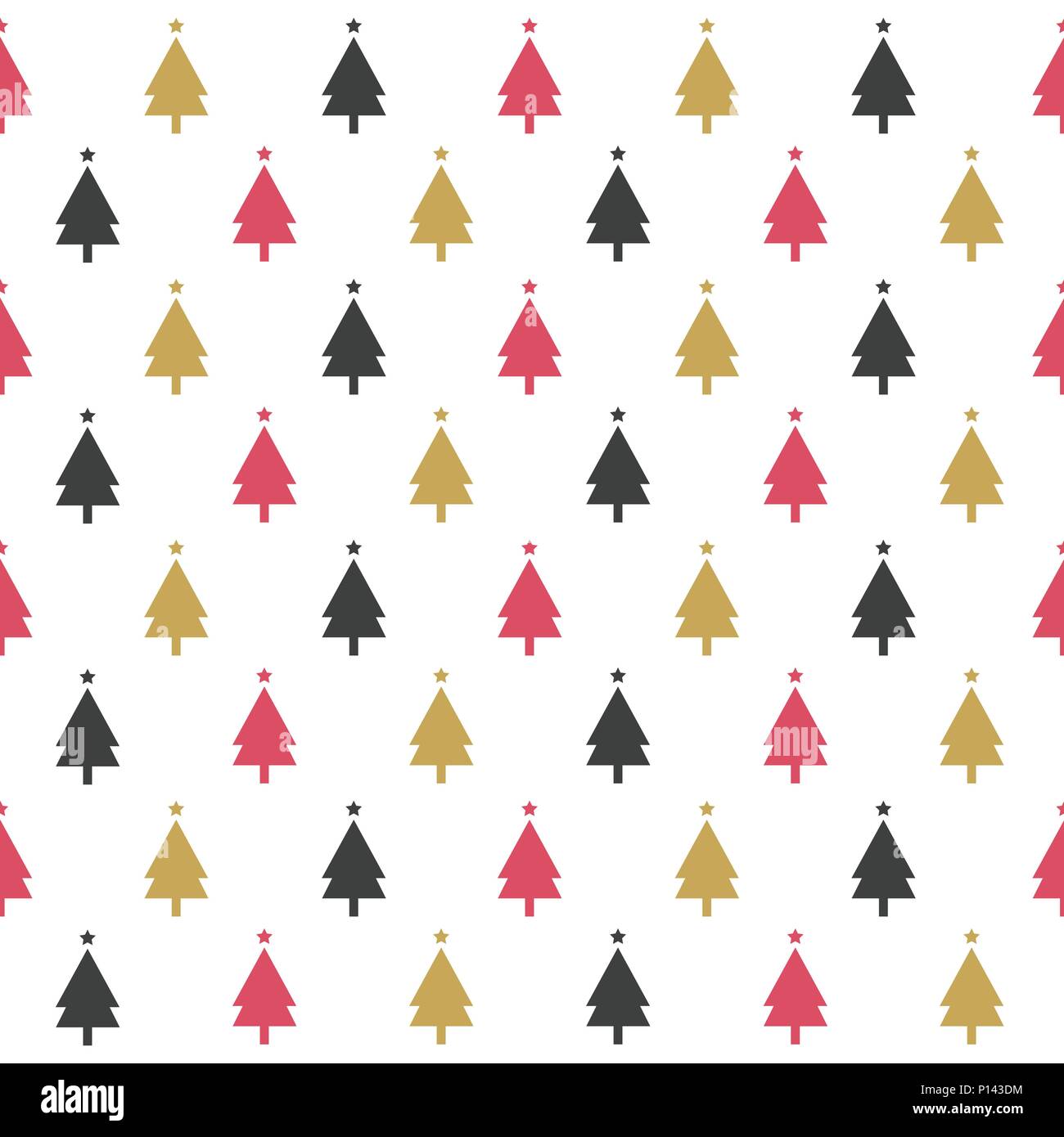 Christmas golden snowflake seamless pattern Stock Vector Images - Alamy