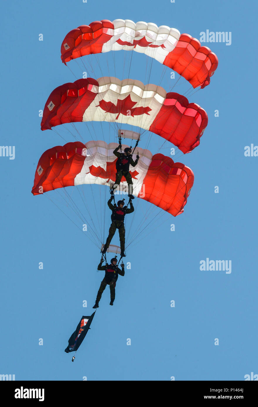 Canadian skyhawks parachute team hi-res stock photography and images ...
