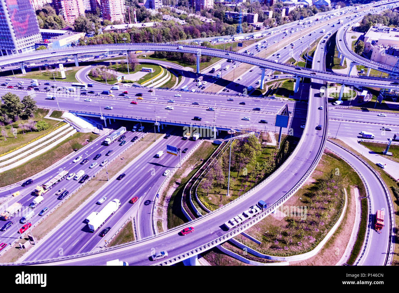 Overhead View, Road Junction High Resolution Stock Photography and ...