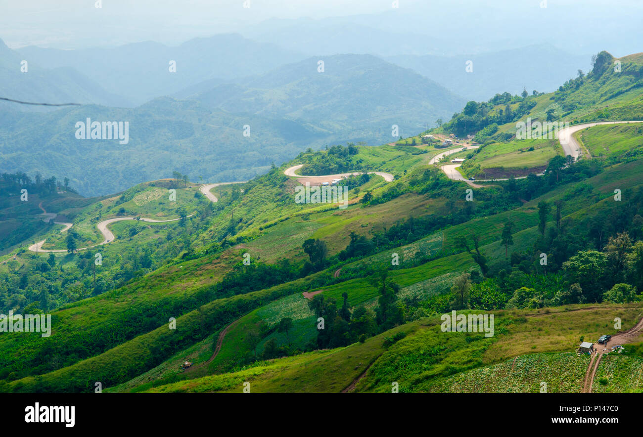 Hill curve hi-res stock photography and images - Alamy