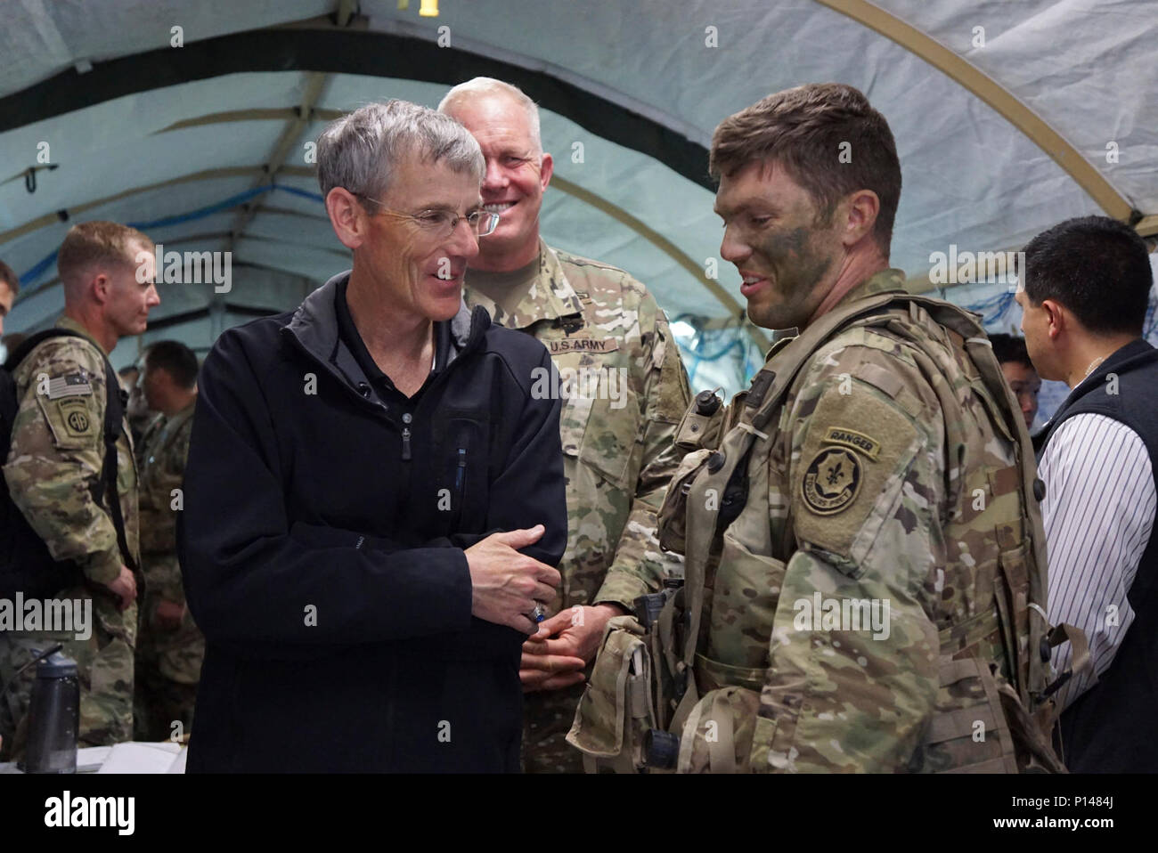 Acting Army Secretary, Honorable Robert M. Speer, visited Soldiers ...