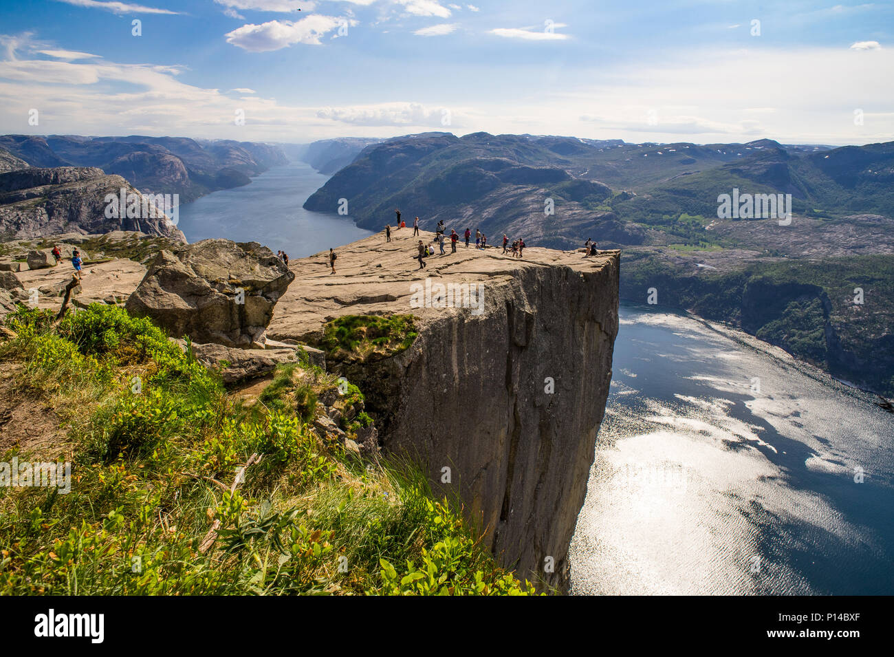 The pulpit rock norway hi-res stock photography and images - Alamy