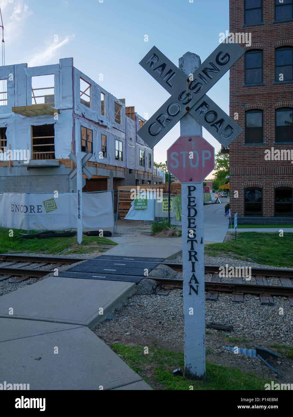 Pedestrian Railroad Crossing Design