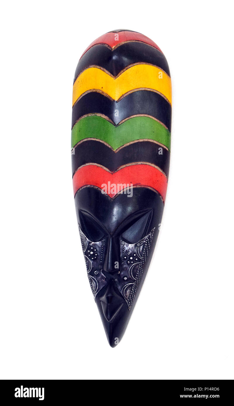 African tribal mask Cut Out Stock Images & Pictures - Alamy