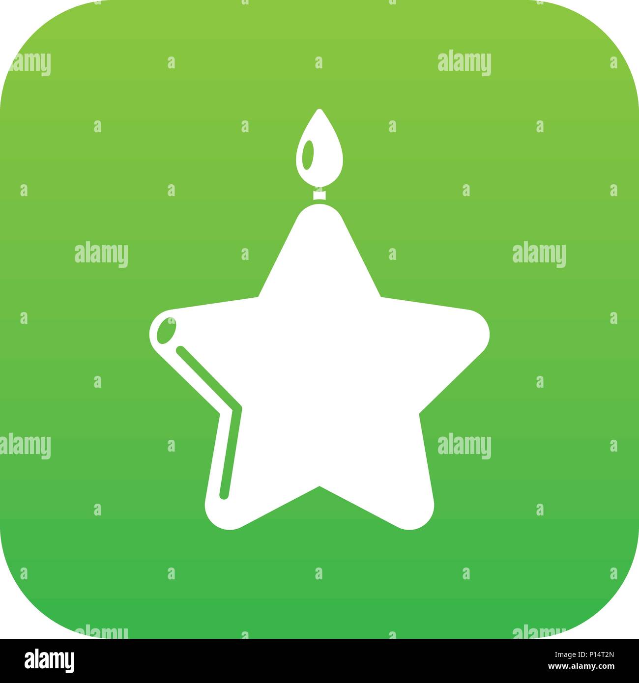 Candle star icon, simple black style Stock Vector Image & Art - Alamy